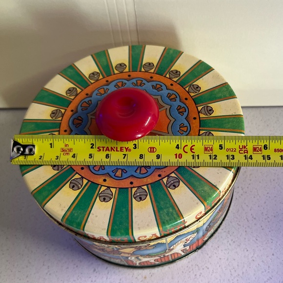 Vintage | Storage & Organization | Vintage Wolfgang Candy Carousel Tin ...